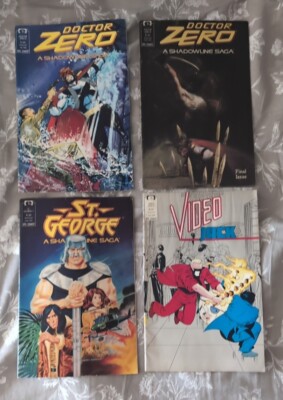 Marvel Epic Comics Lot of 4 Video Jack Doctor Zero St. George ...