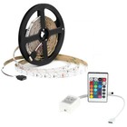5M RGB LED Strip Light 3528 SMD Colorful Tape Rope Light with Remote ...