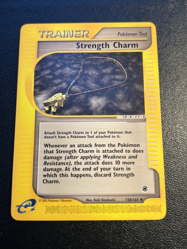 Strength Charm 150/165 LP Expedition Pokemon Card! | eBay