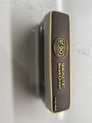 Vintage LE-BO Magnetic Record Cleaner * Purple Velvet * LP Vinyl Album ...