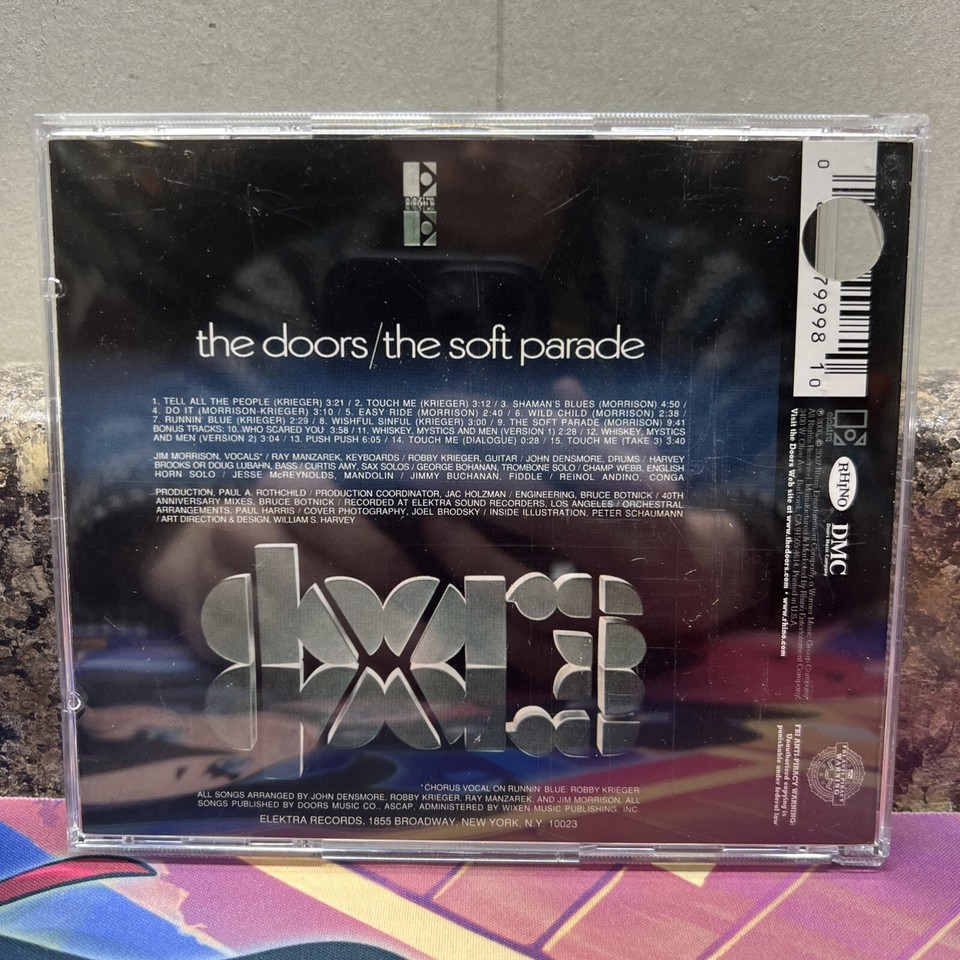 The Doors – The Soft Parade 1999 CD Promo #ML | eBay