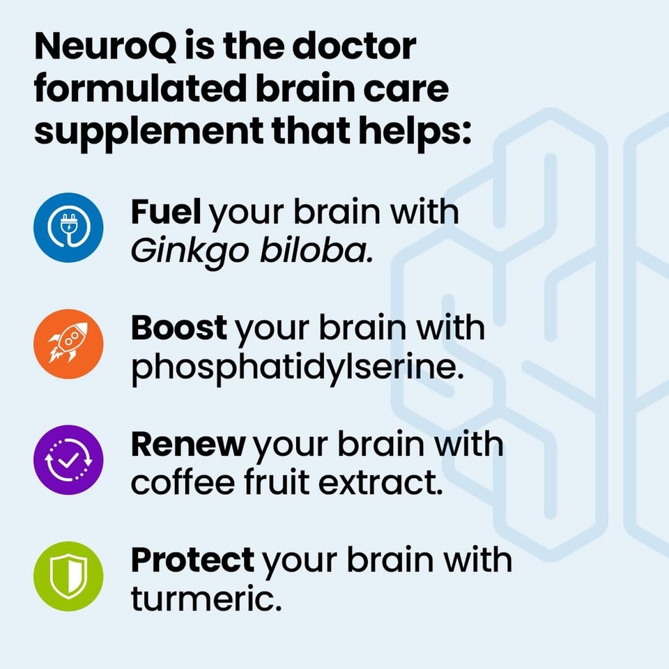 NeuroQ Memory & Focus - Cognitive Performance & Healthy Brain Function ...