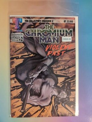 THE CHROMIUM MAN: VIOLENT PAST #2 MINI HIGH GRADE TRIUMPHANT COMIC BOOK ...