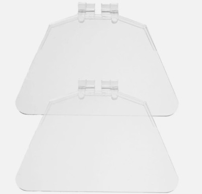 2pcs Replacement Transparent Guard Bench Grinder Eye Protection Safety ...