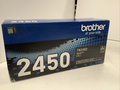 Brother GENUINE TN-2450 2450 Black Toner Cartridge Yields 3,000 Pages ...