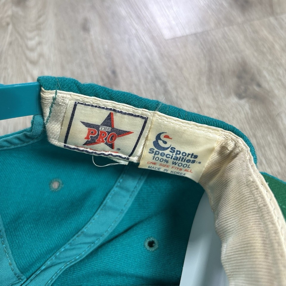 VTG Sports Specialties Miami Dolphins Script Hat Snapback NFL Green 100 ...