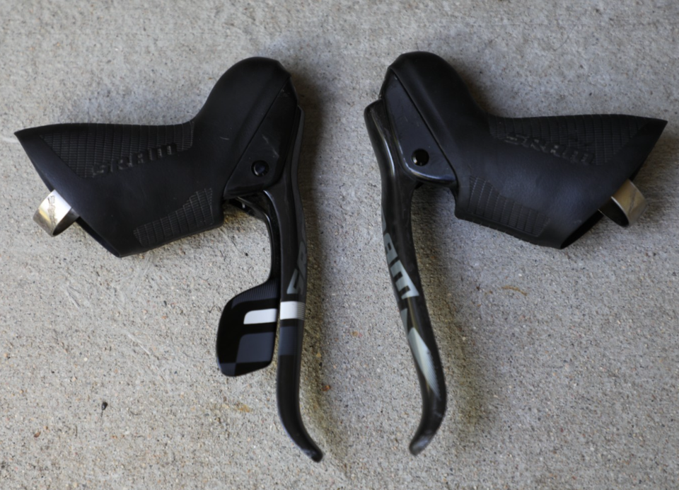 SRAM Force 22 CX1 1x 11 Speed Rim Brake Mechanical Shifter Set Road ...