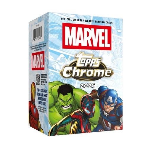 2025 TOPPS CHROME MARVEL BLASTER BOX | eBay