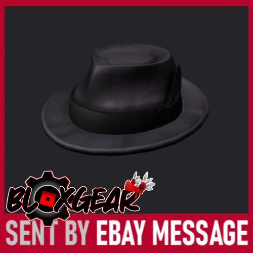 R0BL0X Feathered Felt Fedora Toy Code Sent Fast Via Ebay Msg | eBay