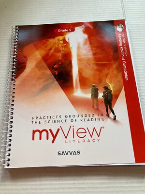 MyView Literacy 5th Grade Unit 2 5.5 Savvas Teacher’s Edition Spiral | eBay