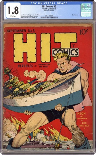 Hit Comics #3 CGC 1.8 1940 3951555002 | eBay