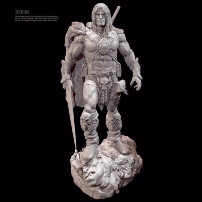 90mm resin figures model Thor Strike 3D printing unassembled unpainted ...