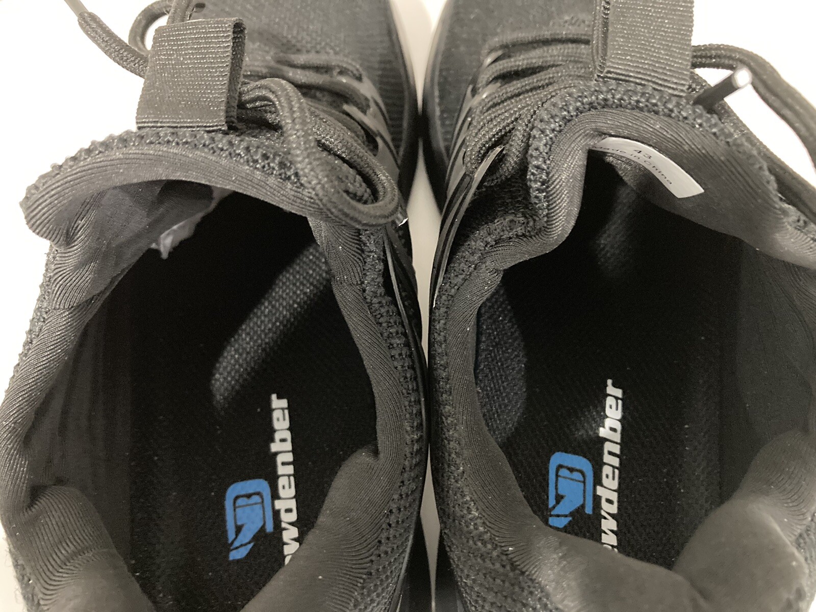 Men’s Black Newdenber Lightweight Sneakers Size 10 - Great For Walking ...