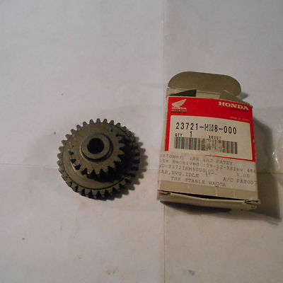 GENUINE HONDA PARTS REVERSE IDLE GEAR TRX250 1997/2001 23721-HM8-000 ...
