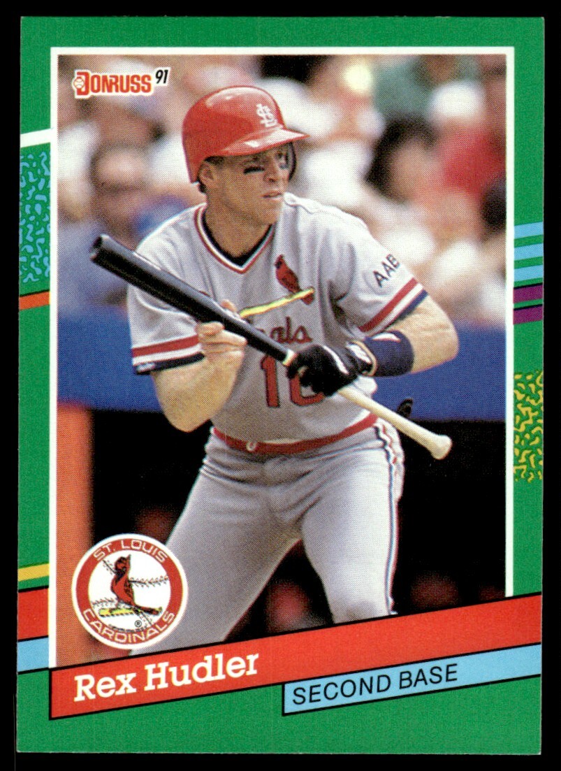 1990 Donruss Rex Hudler St. Louis Cardinals #599 | eBay