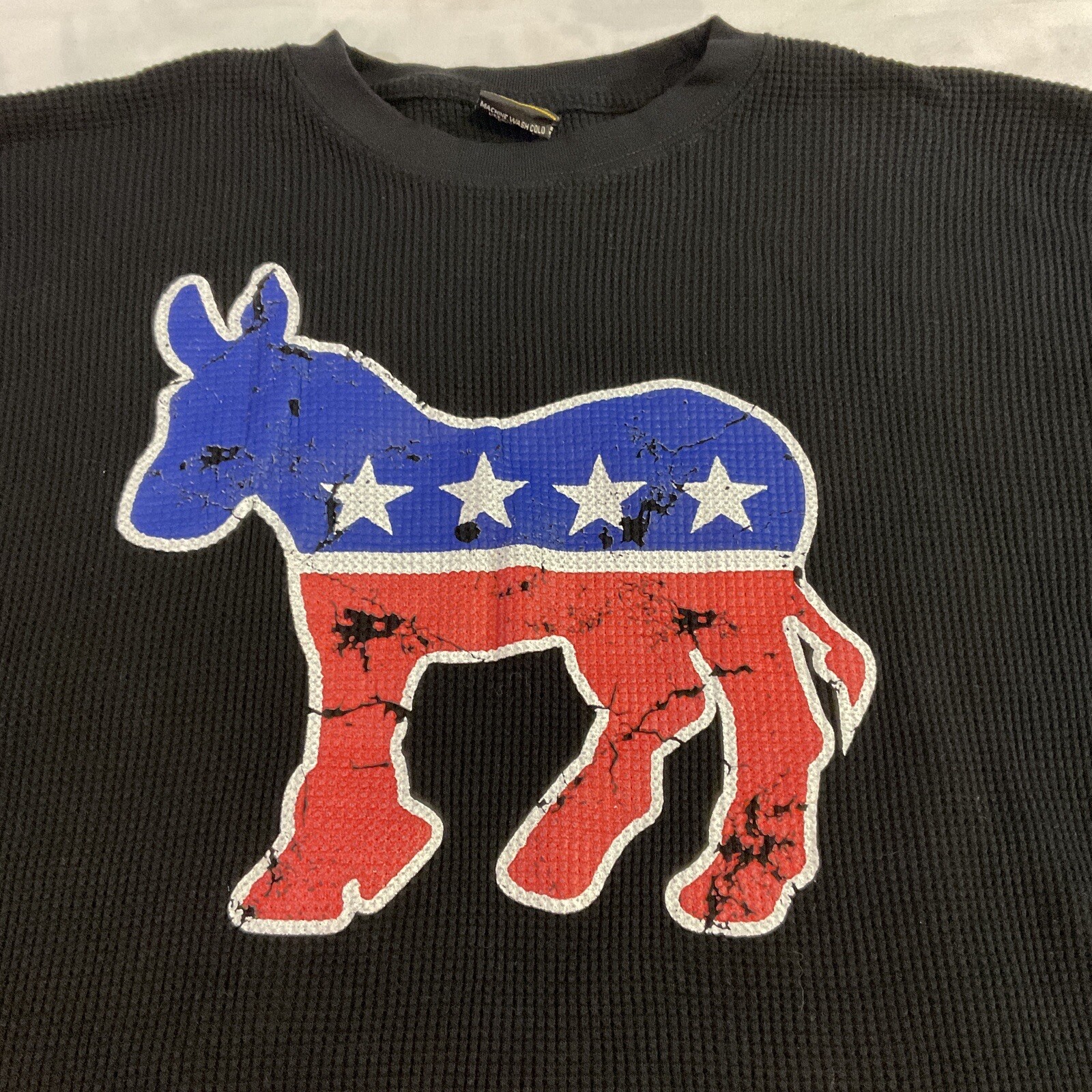 Donkey Democratic Party Political Statement Black Lo… - Gem