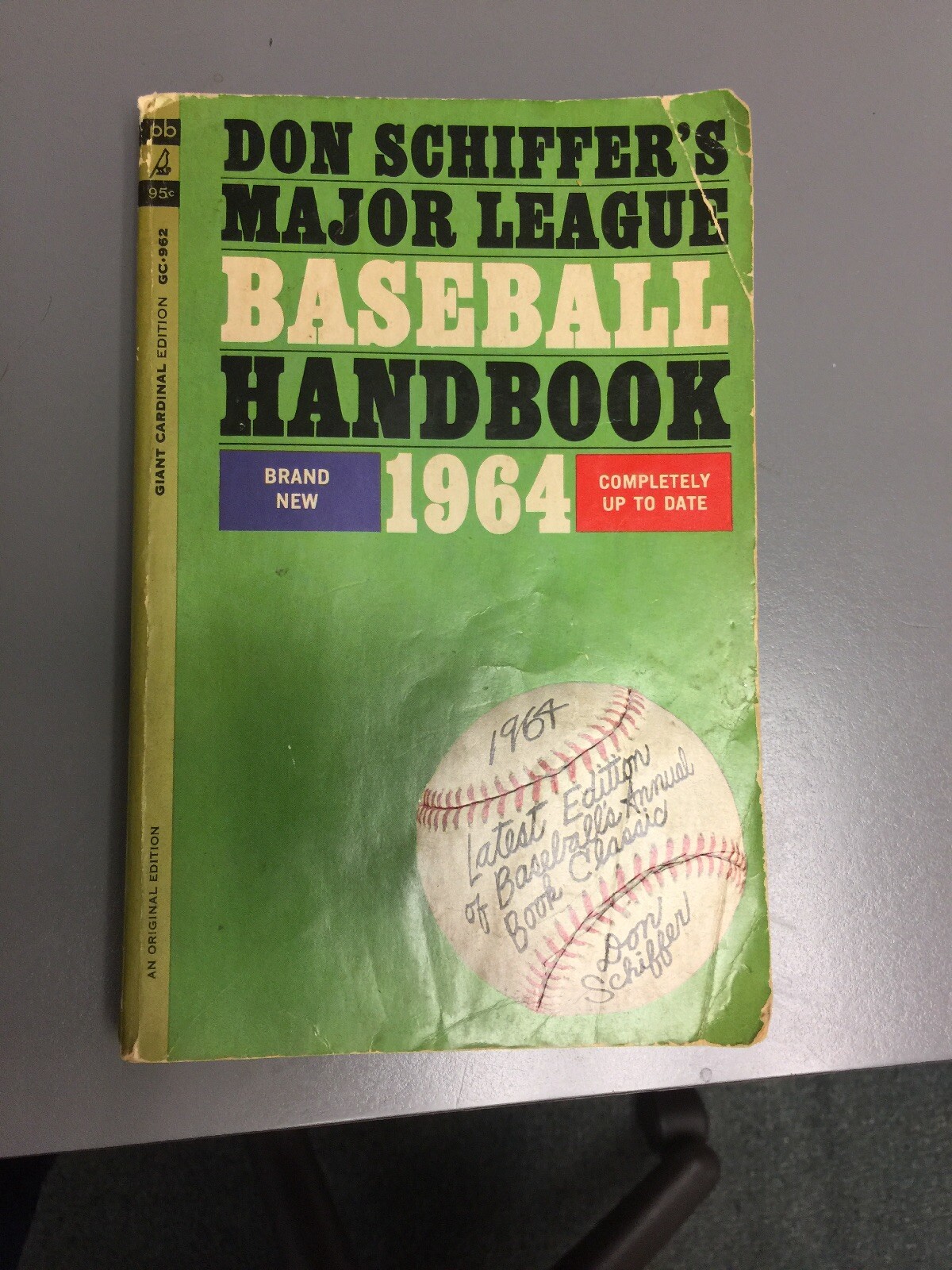 1964 Paper Back Don Schiffer's Major League Baseball Handbook | eBay