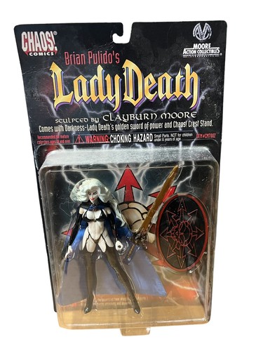 1997 Chaos Comics Lady Death figure Moore Action Collectibles MOC NEW ...