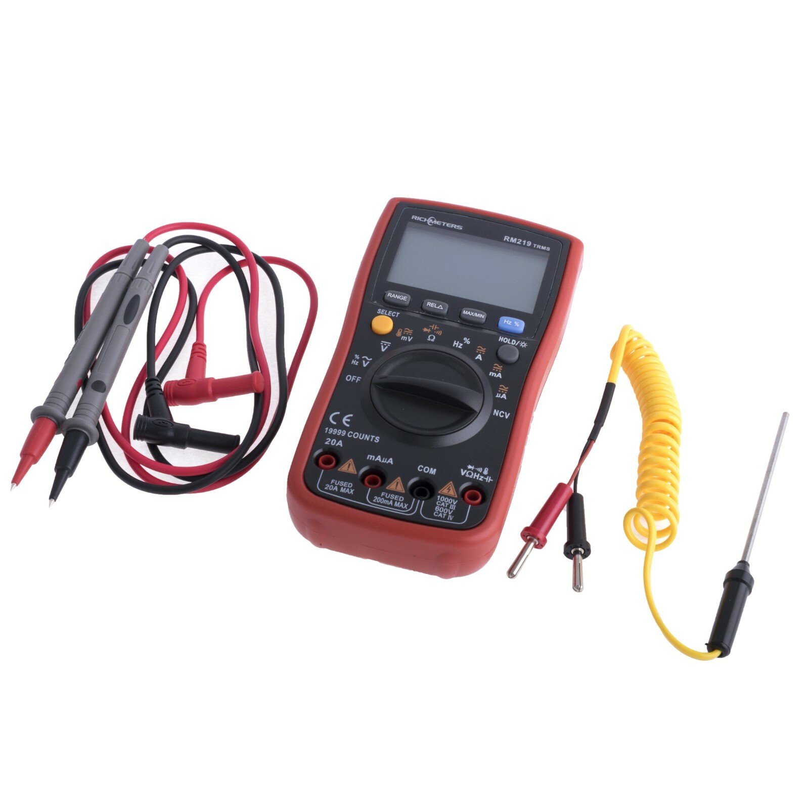 RM219 Richmeters TRMS Digital Multimeter 19999 Counts Hohe Genauigkeit ...