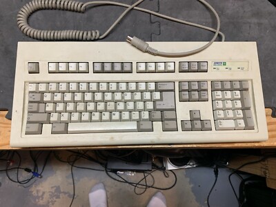 Zenith ZKB-3 163-86US GJK101RX-5 Vintage Mechanical Keyboard | eBay