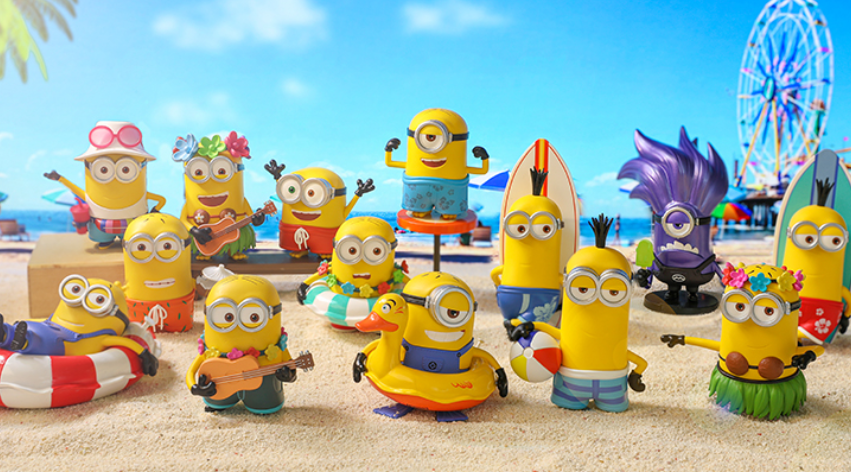 Minions On The Beach