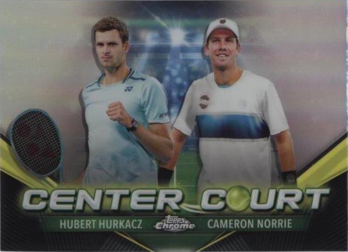 2024 Topps Chrome - Center Court Hubert Hurkacz, Cameron Norrie #CCC-HN ...
