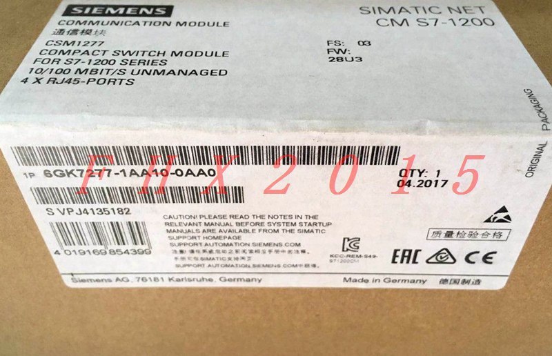 NEW Genuine Siemens 6GK7277-1AA10-0AA0 6GK7 277-1AA10-0AA0 | eBay