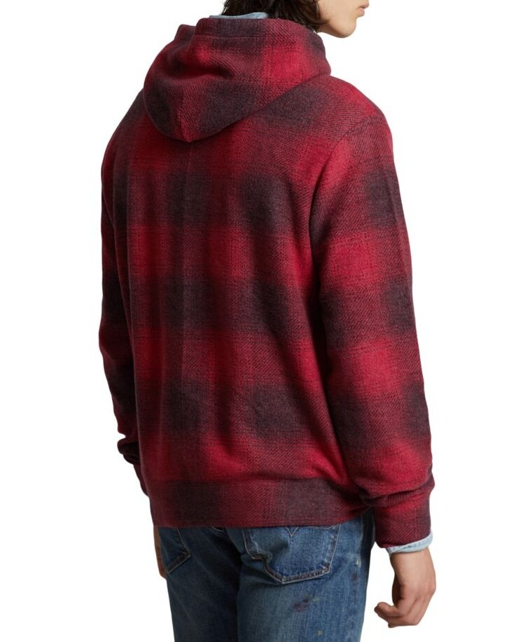Polo Ralph Lauren Rustic Red Tartan Buffalo Plaid Brushed Flannel ...