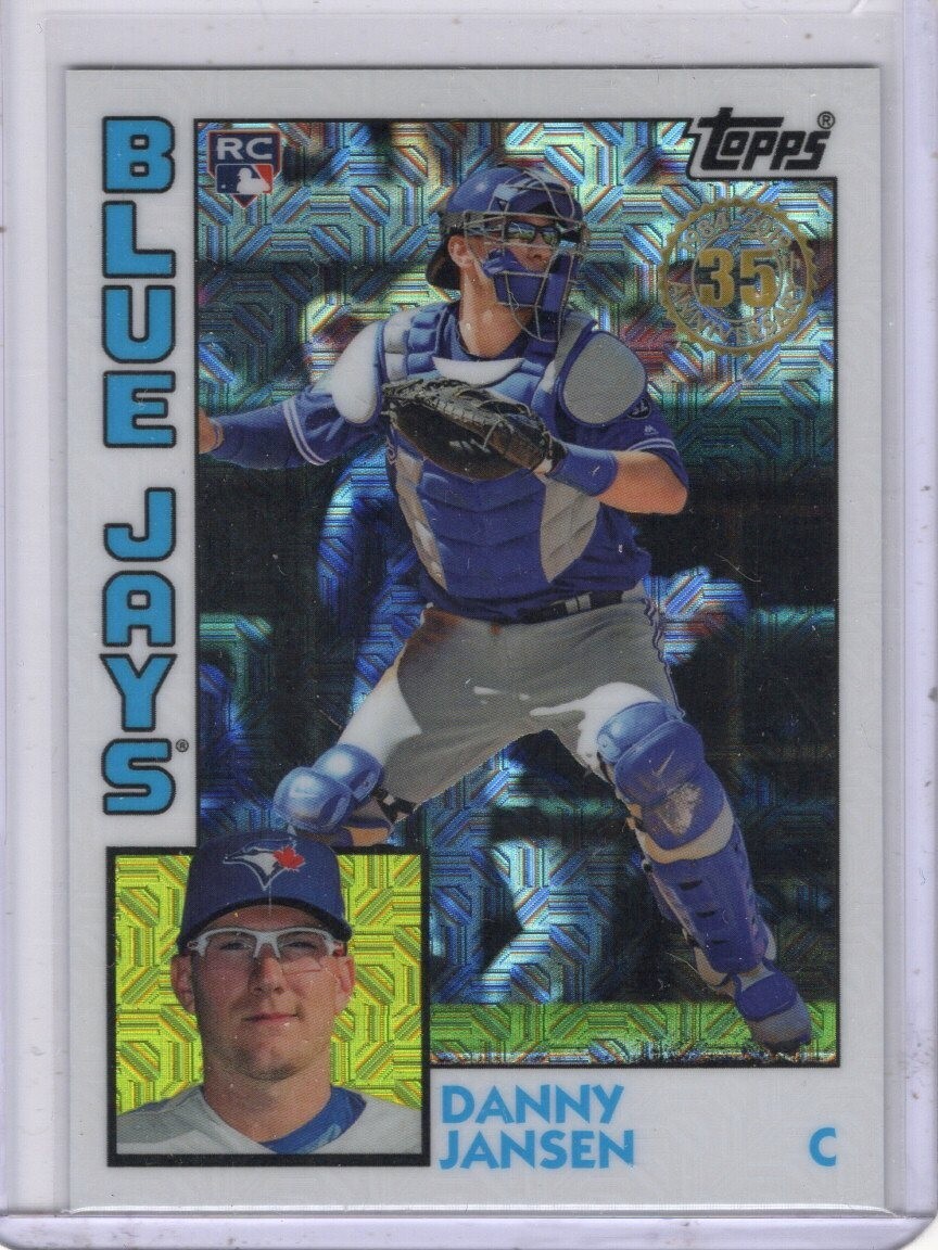 2019 Topps Silver Pack RC #T84-43 Danny Jansen Toronto Blue Jays | eBay