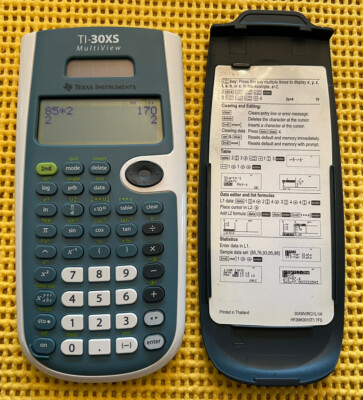 TI-30XS Texas Instruments Multiview Calculator w Cover & Quick Start ...