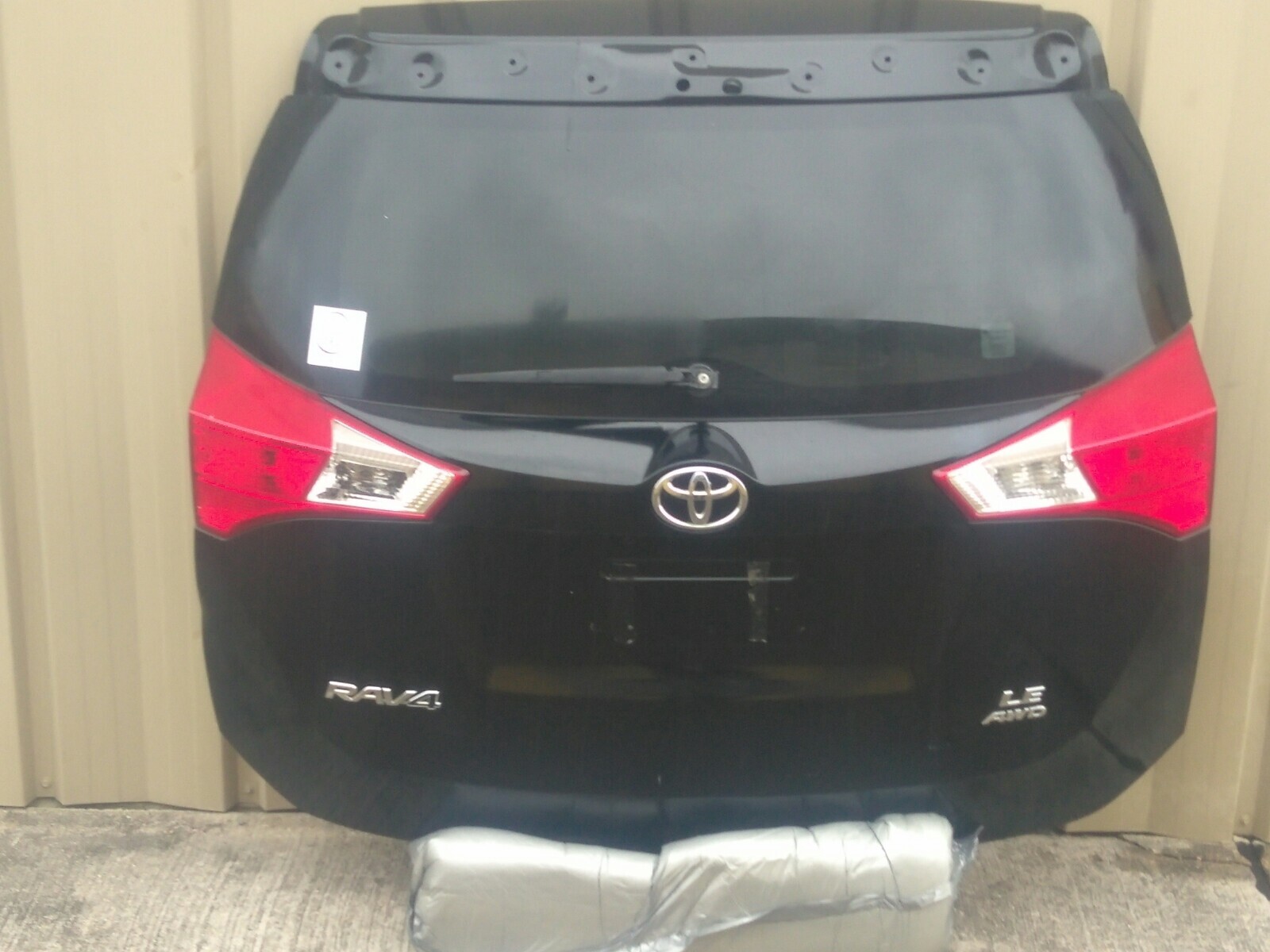 2013-2015 Toyota RAV4 Trunk Lid Glass with Camera Manual Lift Black ...