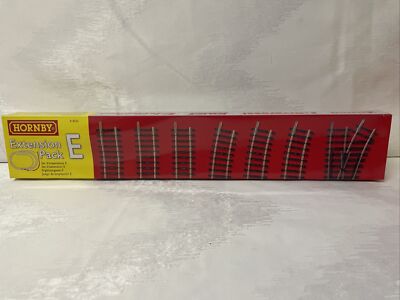 Hornby Hobby Train Tracks - R8225 Extension Pack E Track Pieces - Small ...