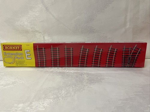 Hornby Hobby Train Tracks - R8225 Extension Pack E Track Pieces - Small ...