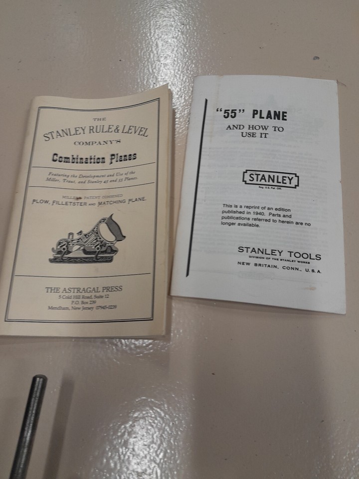 Stanley 55 combination plane with cutters and box | eBay