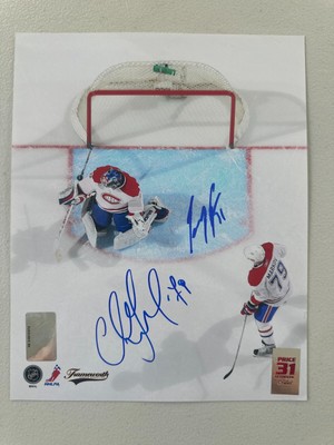 CAREY PRICE & ANDREI MARKOV - AUTOGRAPHED 8"X10" PHOTO CANADIENS w/COA ...