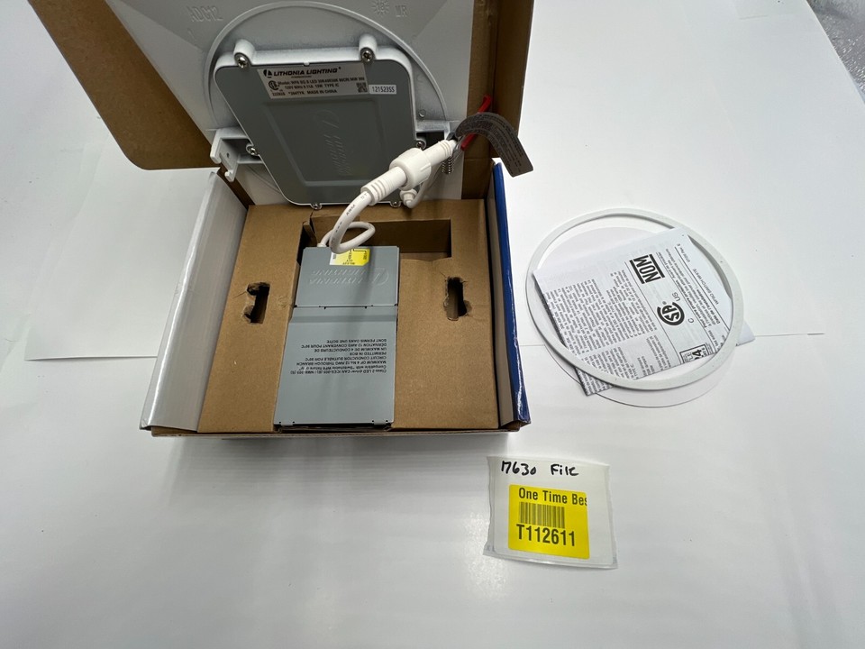 Lithonia LED Recessed Wafer Downlight WF6 SQ S LED 30K40K50K 90CRI MW ...