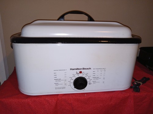 Hamilton Beach 527 Roaster Oven VTG 18 qt slow cooker roast Large ...