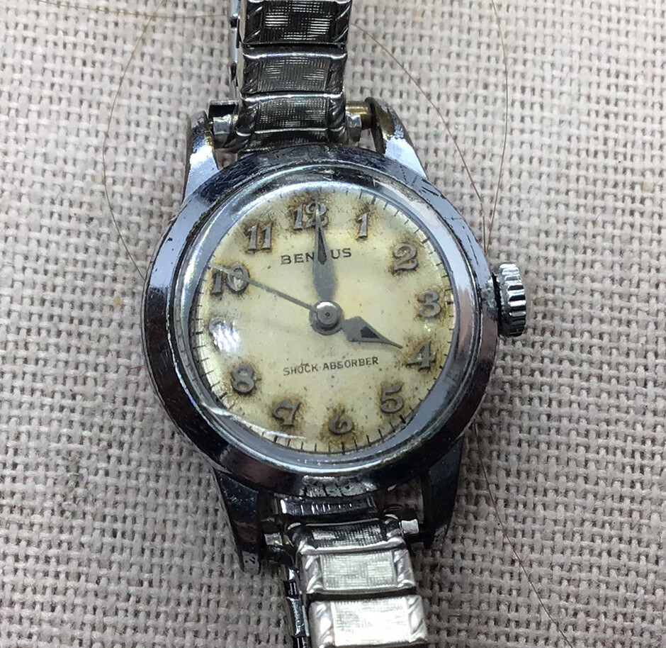 Vintage Ladies Benrus 10K Gold Filled Wrist Watch "AS IS" W752 | eBay