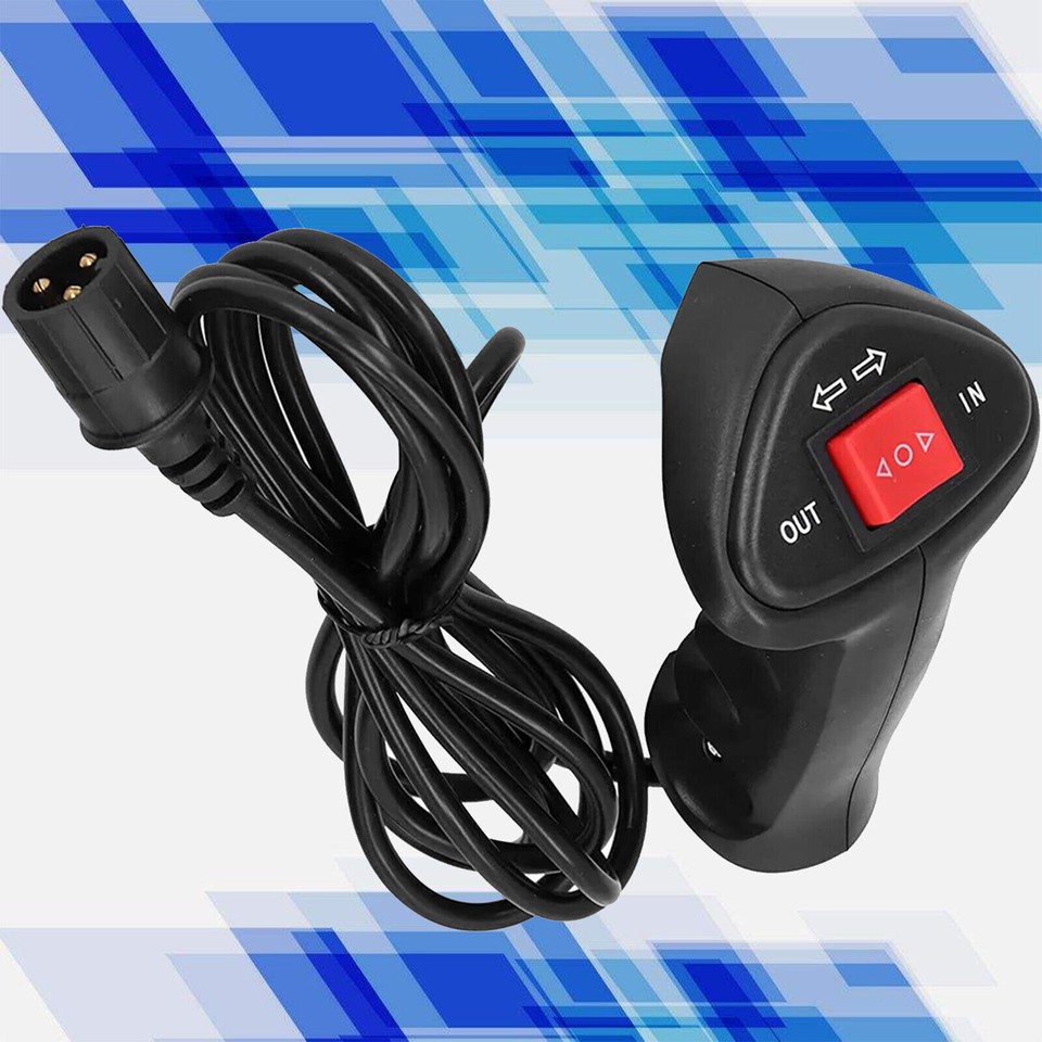 Electric Winch Remote Control Controller Winch Corded 9.2ft Universal ...