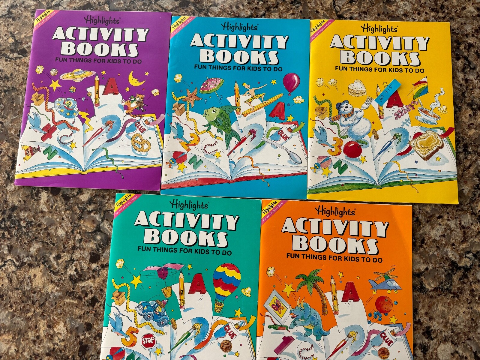 Set of 5 Highlights Activity Books-1989 | eBay