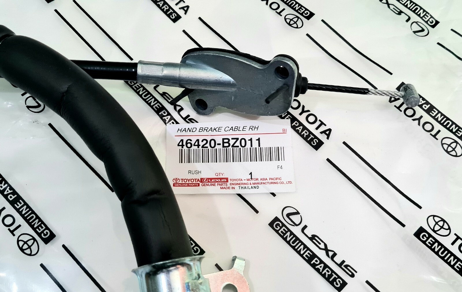 NEW TOYOTA RUSH / DAIHATSU TERIOS 2006+ HANDBRAKE PARKING CABLE RIGHT ...