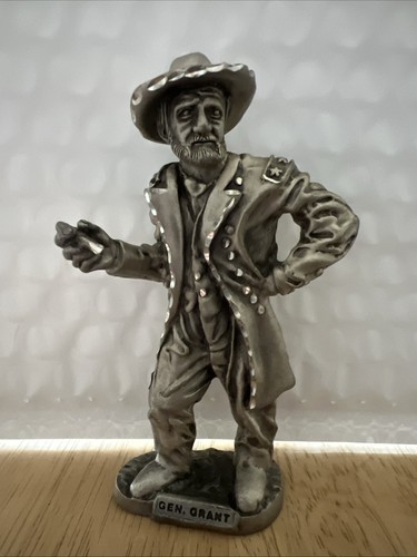 Vintage 1990 Masterworks Fine Pewter General Grant Figure | eBay