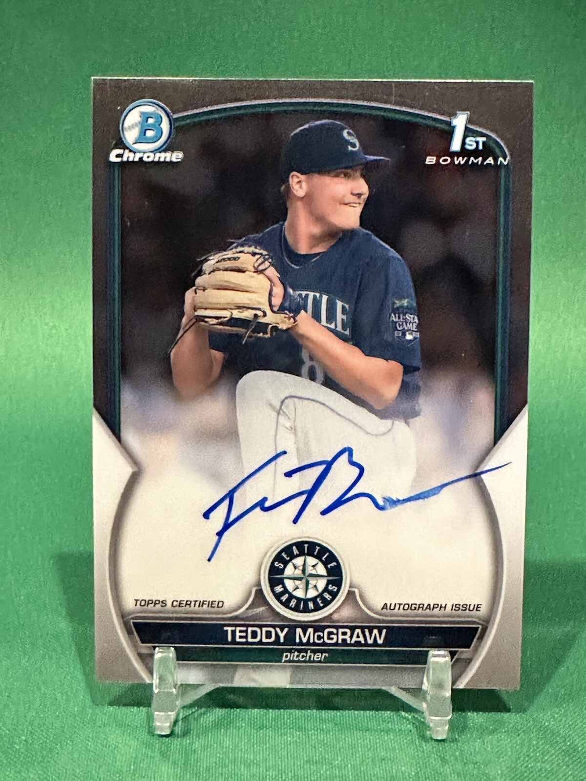 2023 Bowman Draft Chrome Prospect Auto Teddy McGraw #CDA-TM Auto ...