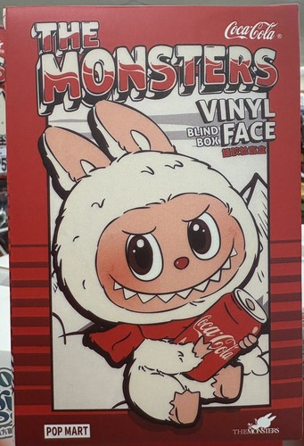 POP MART The Monsters Labubu Coca-Cola Plush Pendant Authentic Sealed ...