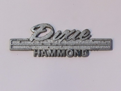 Vintage Dixie Volkswagen Hammond Louisiana Metal Dealer Badge Emblem ...