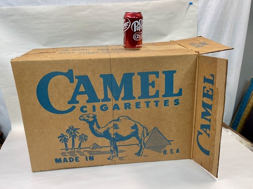 Vintage Camel Cigarette 50 Carton Cardboard Export Shipping Case empty ...
