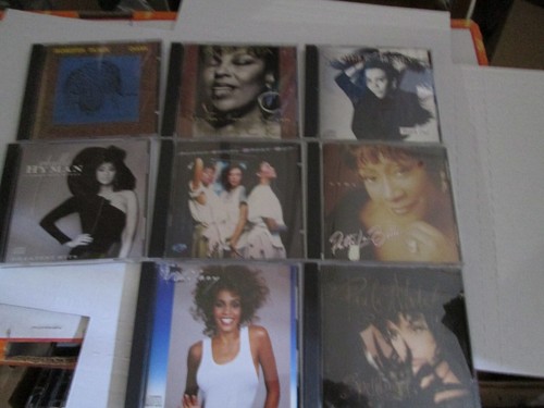 8 NM R&B GIRL CD LOT Whitney Roberta Flack Paula PATTI LABELLE PATRICE ...