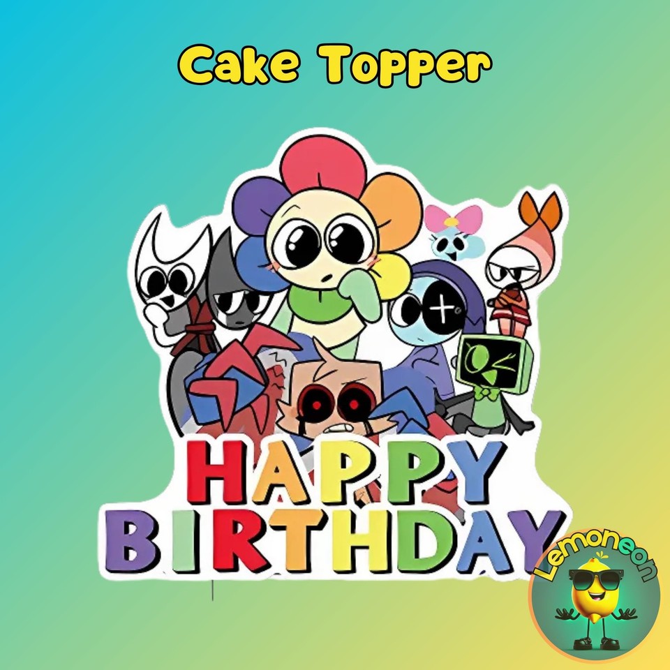Dandy's World Party Decorations Supplies Happy Banner Cake Cupcake ...