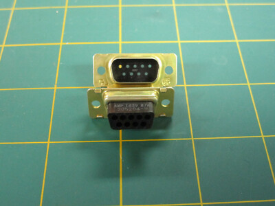 AMP TE CONNECTIVITY 205204-9 9 POSITION MALE CONNECTOR SHELL BAG OF 10 ...