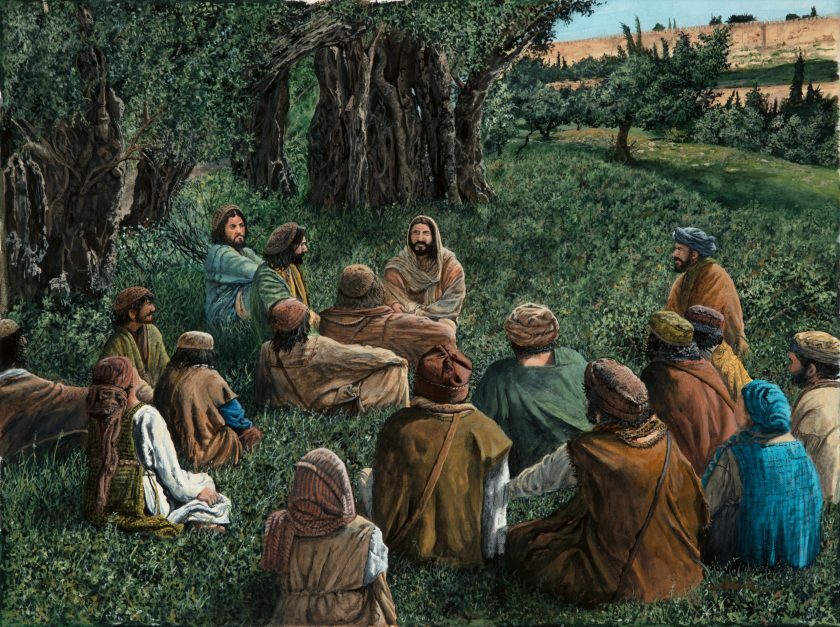 Jesus Teaching Disciples
